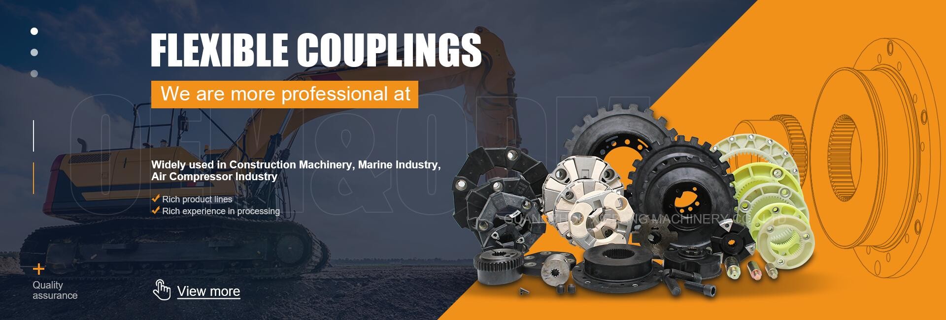 Quality Excavator Spare Parts & Excavator Coupling factory from China