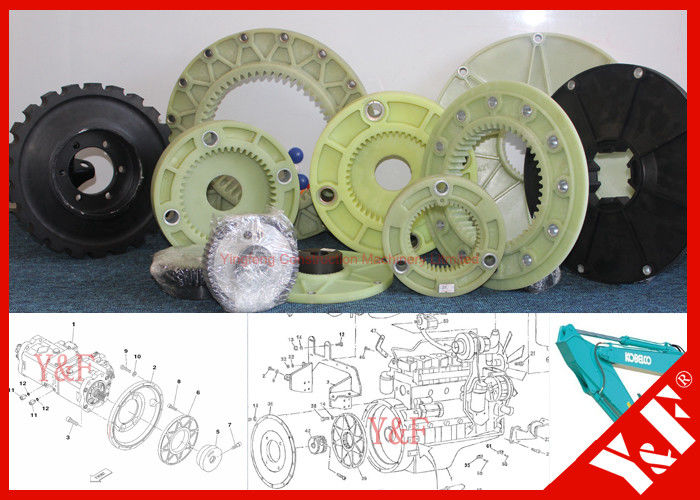 Bowex KTR 125FLE-PA Coupling for Excavator Engine Drive Hydraulic Pump ...
