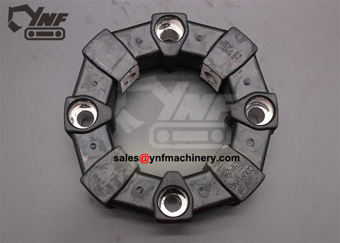 Flexible Rubber Element Excavator Coupling For John Deere 230LCRD