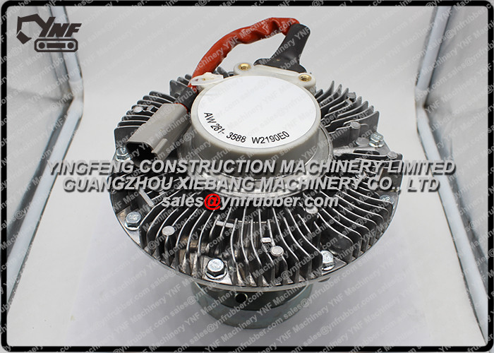 E320D / E325D Excavator 2813589 / 2813588 / 3240123 / 3423003 Fan Drive ...