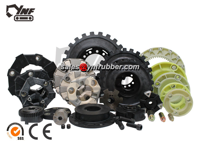 Flexible Rubber Hydraulic Pump Engine Drive Couplings for Excavators ...