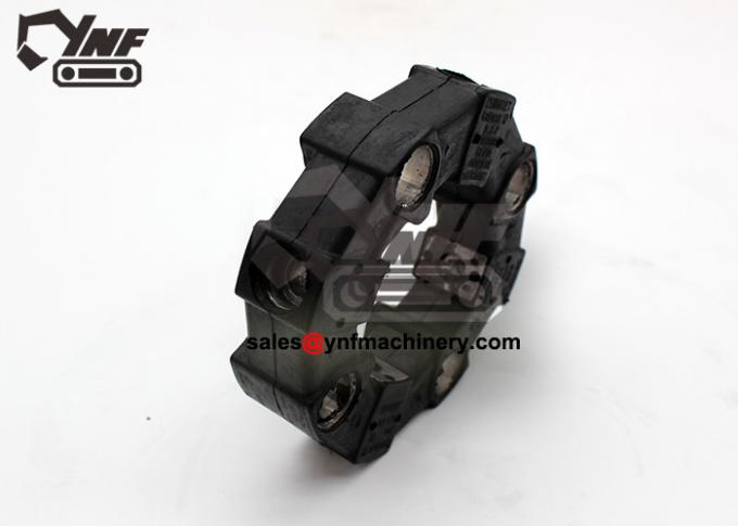 Excavator Hydraulic Pump Coupling Black Color Natural Rubber Coupling